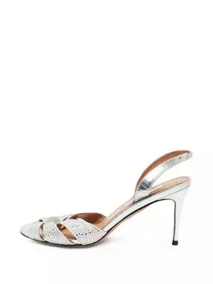 AQUAZZURA Flirt Crystal-embellished Sandals