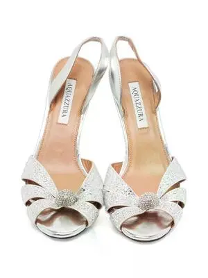 AQUAZZURA Flirt Crystal-embellished Sandals