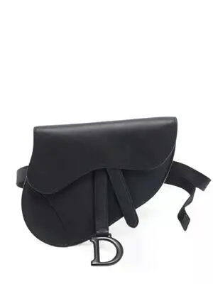 Dior 2020 Saddle Mini Bag - Black