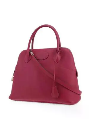 Hermès 2011 30 Bolide Leather Tote Bag Pink