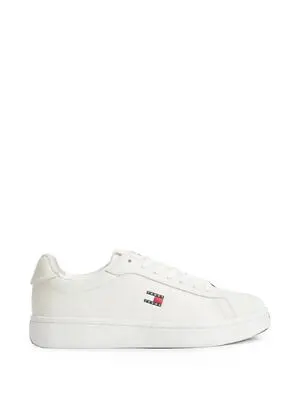 Tommy Hilfiger Logo-patch Leather Sneakers