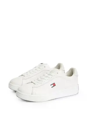 Tommy Hilfiger Logo-patch Leather Sneakers