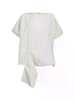 Celine Tie-detail Asymmetrical Top