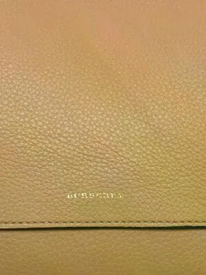 Burberry Double Side Flap Leather Crossbody Bag