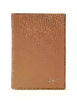 LANCEL Leon Logo-print Wallet - Neutrals