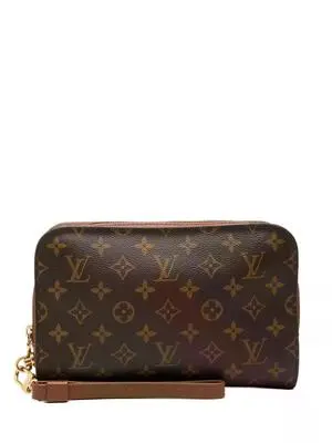 LOUIS VUITTON 2004 Monogram Orsay Clutch Bag