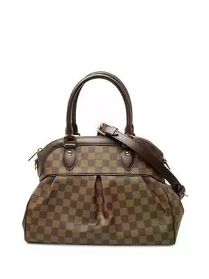 LOUIS VUITTON 2009 Damier Ebene Trevi Pm Satchel