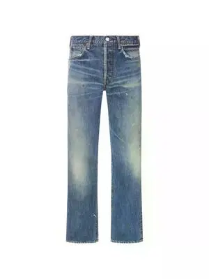 Visvim Distressed Straight-leg Jeans
