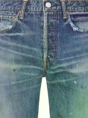 Visvim Distressed Straight-leg Jeans