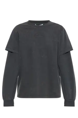 GANNI Long Sleeve T-shirt Grey