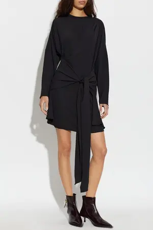 GANNI Asymmetrical Cut Dress
