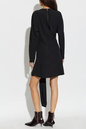 GANNI Asymmetrical Cut Dress