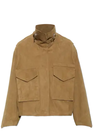 ALLSAINTS Suede Jacket ‘clay - Green