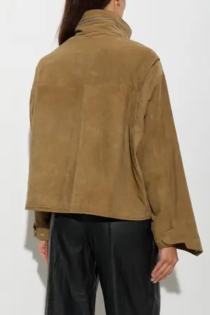 ALLSAINTS Suede Jacket ‘clay - Green