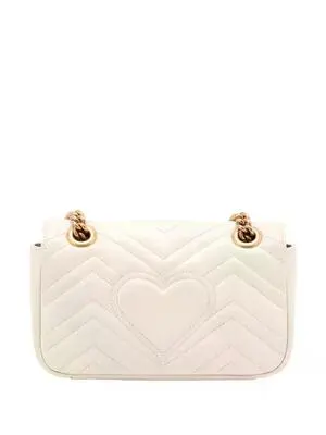 Gucci 2000-2015 Small Gg Marmont Matelasse Calfskin Shoulder Bag
