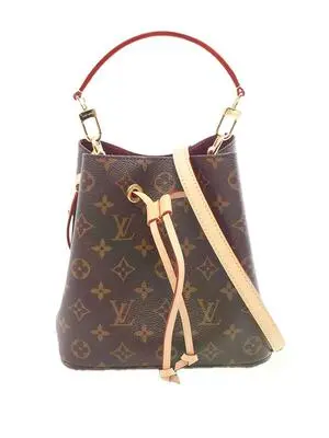 LOUIS VUITTON 2000-2026 Monogram Neonoe Bb Bucket Bag - Brown