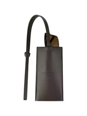Givenchy Antigona Stamped Sunglasses Case In Leather
