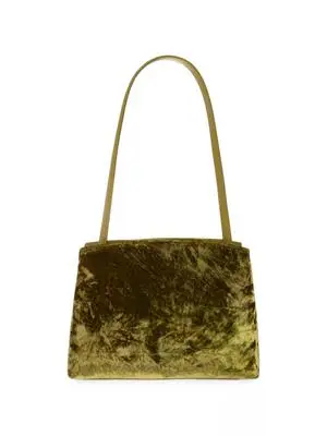 LIFFNER Pushlock Velvet Shoulder Bag