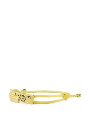 Givenchy Tape Cord Bracelet In Cotton And Metal