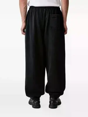Vetements Athletic Logo-embroidered Track Pants - Black