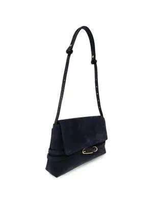 LIFFNER Suede Shoulder Bag - Blue