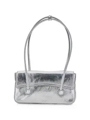 MARGESHERWOOD Small Crinkled-leather Shoulder Bag