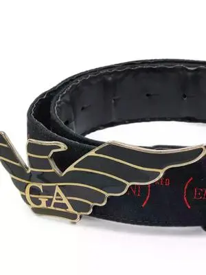 Emporio Armani Eagle Buckle Belt