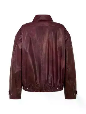 STUDIO TOMBOY Zip-up Faux-leather Jacket