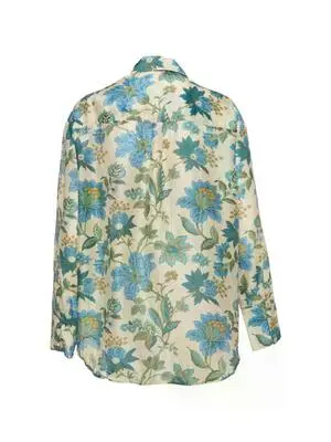 SIR. Floral-print Button-down Shirt