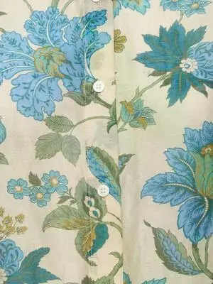 SIR. Floral-print Button-down Shirt