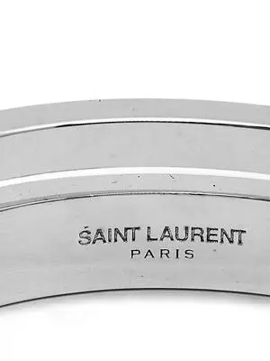 Saint Laurent Crystal-embellished Cuff Bracelet