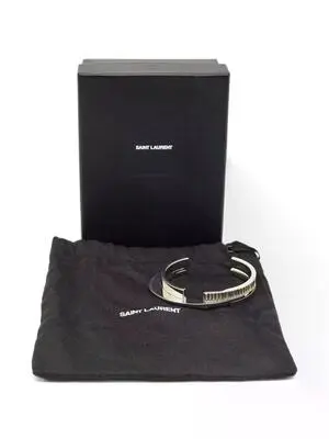 Saint Laurent Crystal-embellished Cuff Bracelet