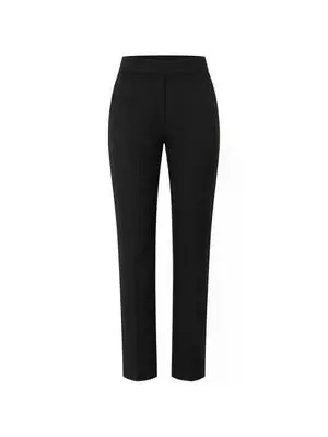 Sportmax Pressed-crease Trousers - Black