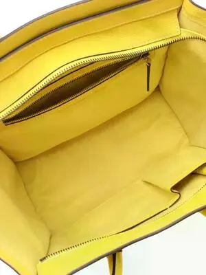 Celine 2000-2015 Mini Leather Luggage Tote Bag