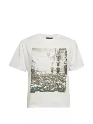 Emporio Armani Graphic T-shirts For Women