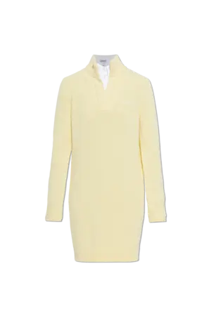 Loewe Short Knitted Dress With Logo