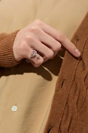 VIVIENNE WESTWOOD Ring ‘olimpia - Silver