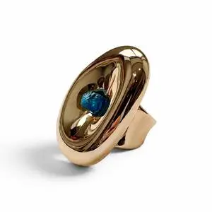 QIBAI Gold / Blue Ovum Gold - Gold/blue