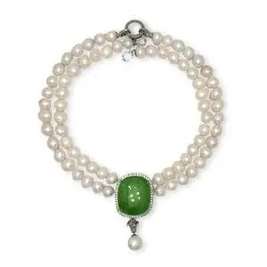 VIEA Aurelia Empress Necklace - Green