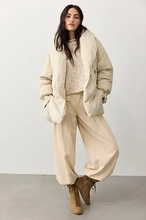 Free People We The Free Officer Puffer Jacket