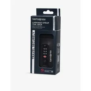 SAMSONITE Ta Revolution Luggage Strap With Tsa Lock - Black