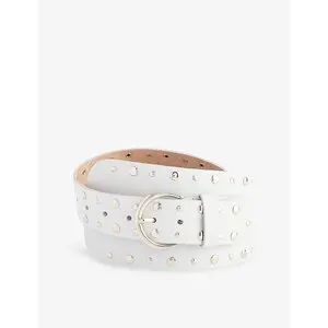 Gimaguas Casilda Stud-embellished Leather Belt