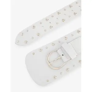 Gimaguas Casilda Stud-embellished Leather Belt
