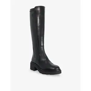 DUNE Toni Leather Knee-high Boots