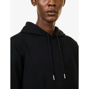 ARNE Interlock Stretch-jersey Hoody Xxl - Black