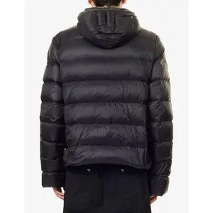 Rick Owens Zip-pocket Hooded Puffer Jacket - Black
