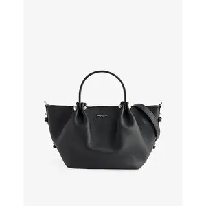Max Mara Logo-embossed Leather Handbag