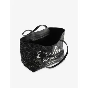 Zadig&Voltaire Z Shopper Xl Book Tag Coated-canvas Tote Bag
