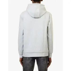 ARNE Interlock Stretch-jersey Hoody - Marl Grey