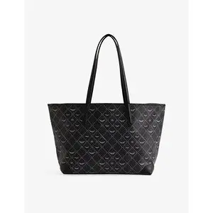 Zadig&Voltaire Z Shopper Coated-canvas Tote Bag - Black